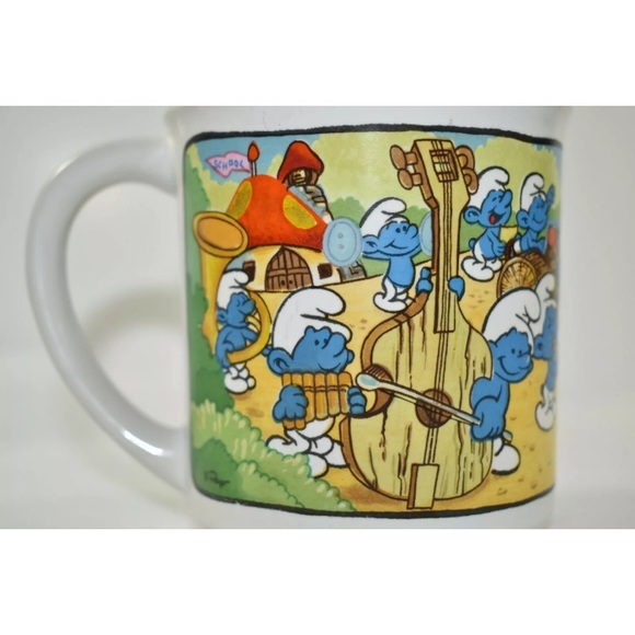 Kitchen | Vintage Smurf Coffee Mug Tea Cup Collectible | Poshmark